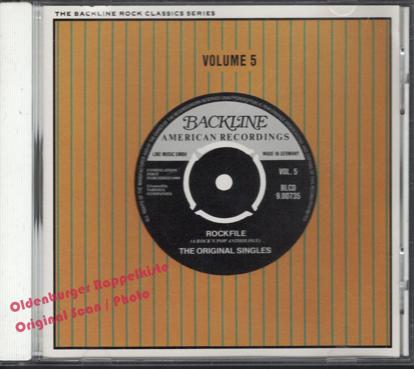 Rockfile VOL.5 : The Backline Rock Classics Series * NM